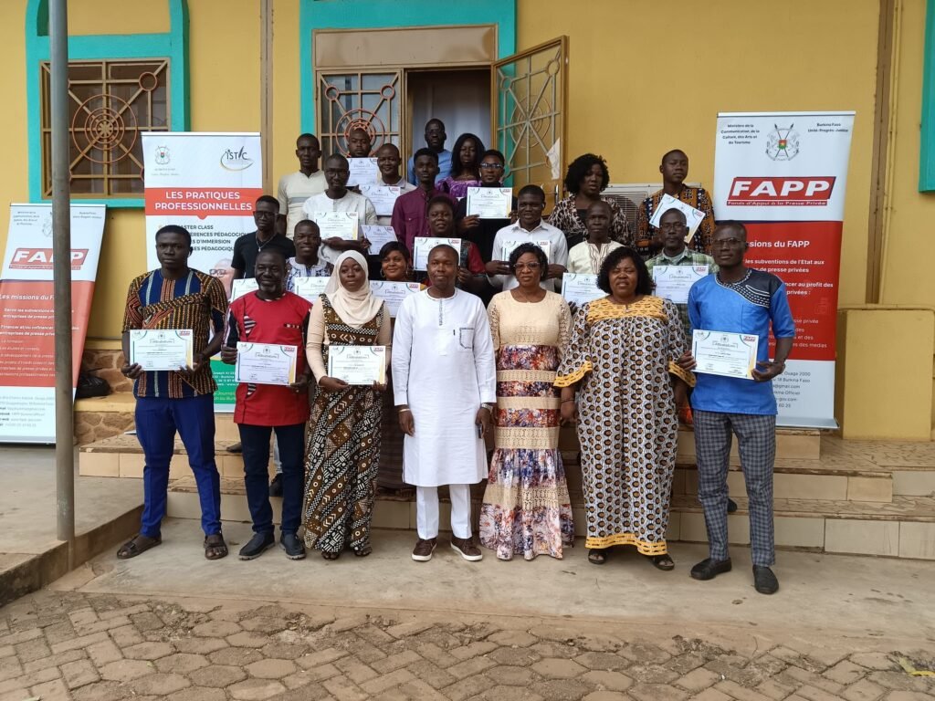 Bobo Dioulasso Le Fapp Renforce La Capacité Dune Vingtaine De